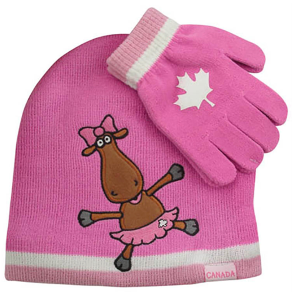 Toque and Glove Set - Miss Moose – BIGGLE Souvenirs & Gift Shop