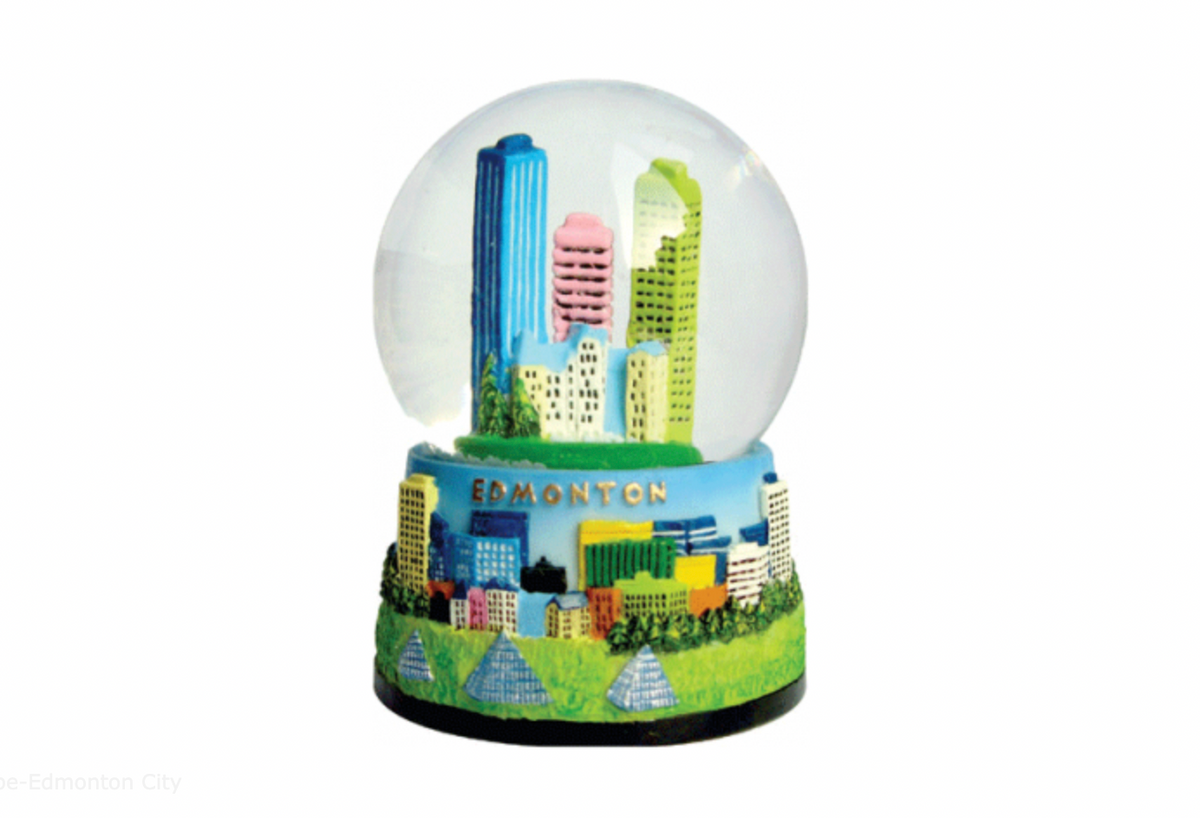 Snow Globe-Edmonton City – BIGGLE Souvenirs & Gift Shop