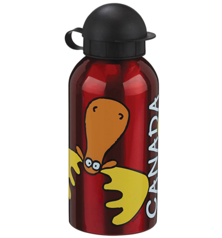 Water Bottle - Goofy Moose – BIGGLE Souvenirs & Gift Shop