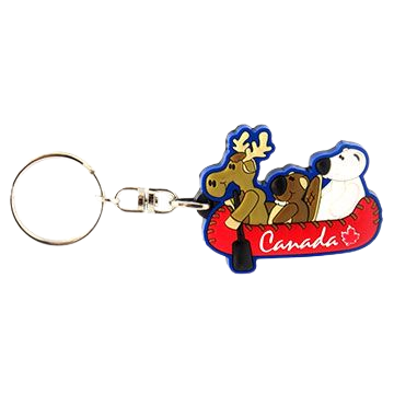 Canada Souvenir Key Tags Enamel - Hockey Player Edmonton – BIGGLE ...