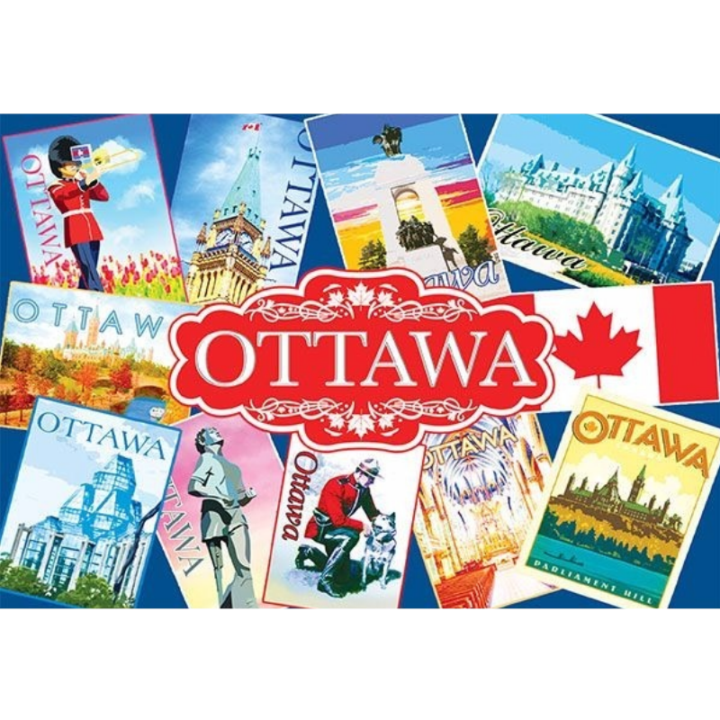 Postcard - Ottawa Collage Design – BIGGLE Souvenirs & Gift Shop