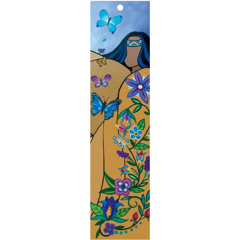 Indigenous Bookmark Floral Splendor By Pam Cailloux – BIGGLE Souvenirs ...
