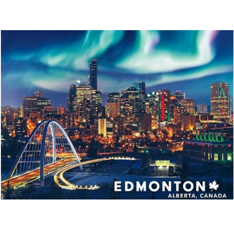 Postcard - Edmonton Northern Lights – BIGGLE Souvenirs & Gift Shop